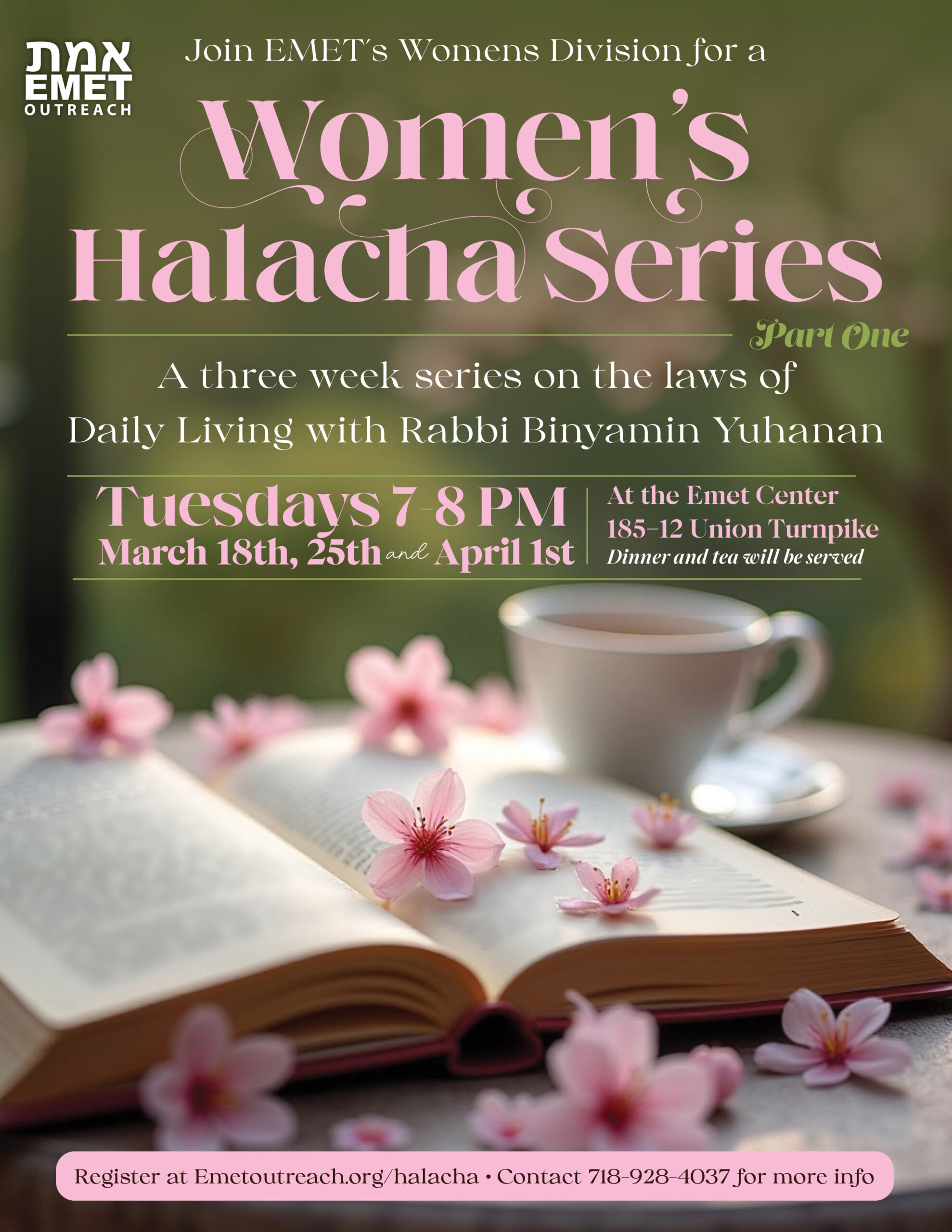 Ladies Halacha Class - Emet Outreach